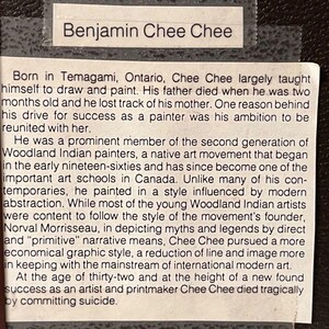 Benjamin Chee Chee Original Signed Framed Art Deco Goose - Etsy