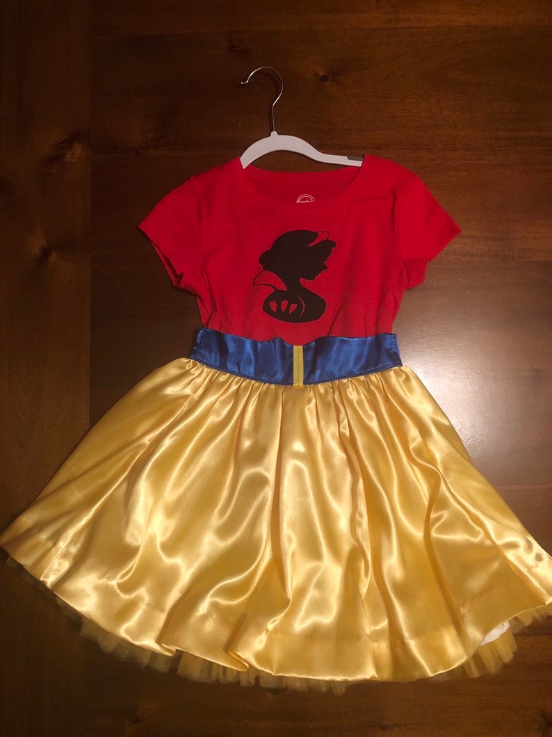 Disney Princess Twirl Skirt and T-shirt Set - Etsy