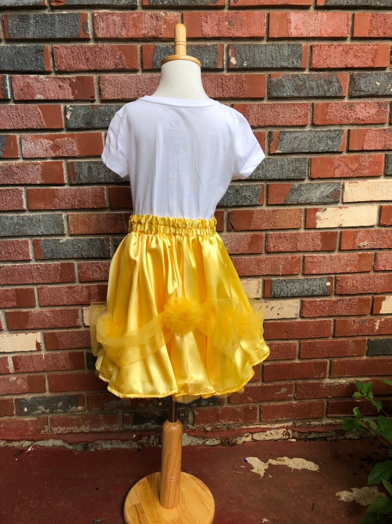 Disney Princess Twirl Skirt and T-shirt Set - Etsy