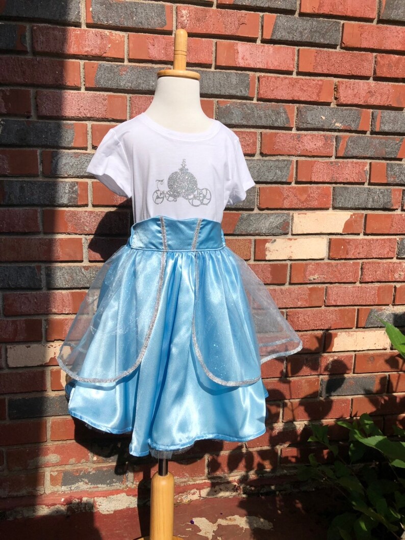 Disney Princess Twirl Skirt and T-shirt Set - Etsy