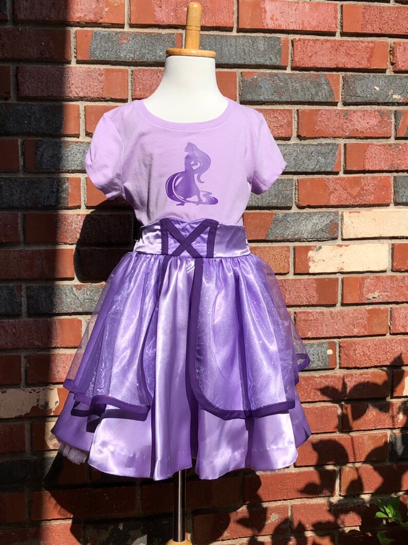 Disney Princess Twirl Skirt and T-shirt Set - Etsy