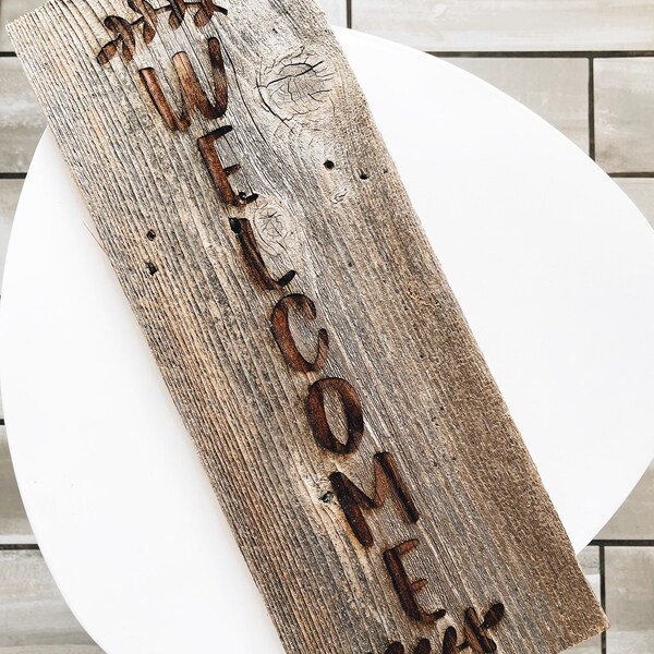 Reclaimed Wood Sign - Etsy