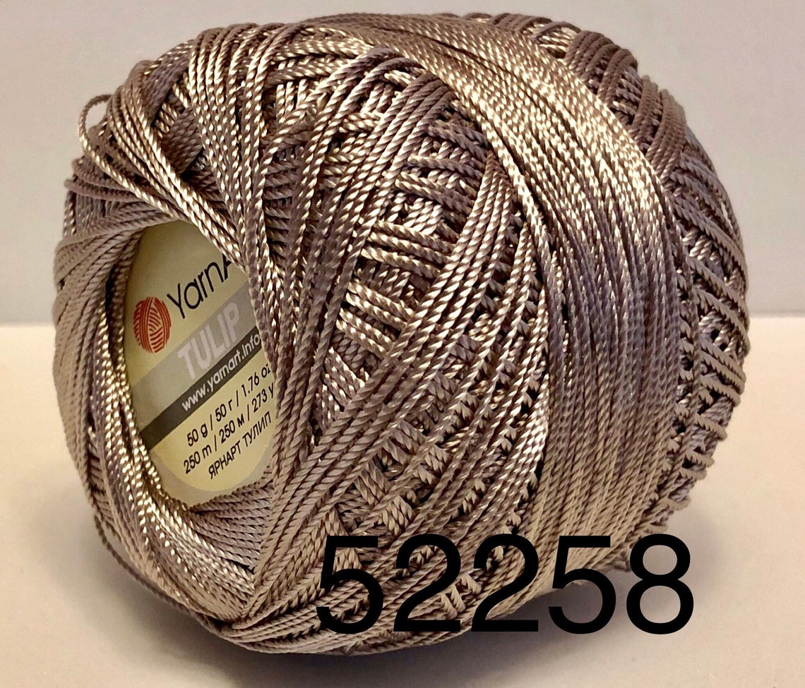 Light Camel Taupe Tulip Yarnart Microfiber Size 10 Thread - Etsy