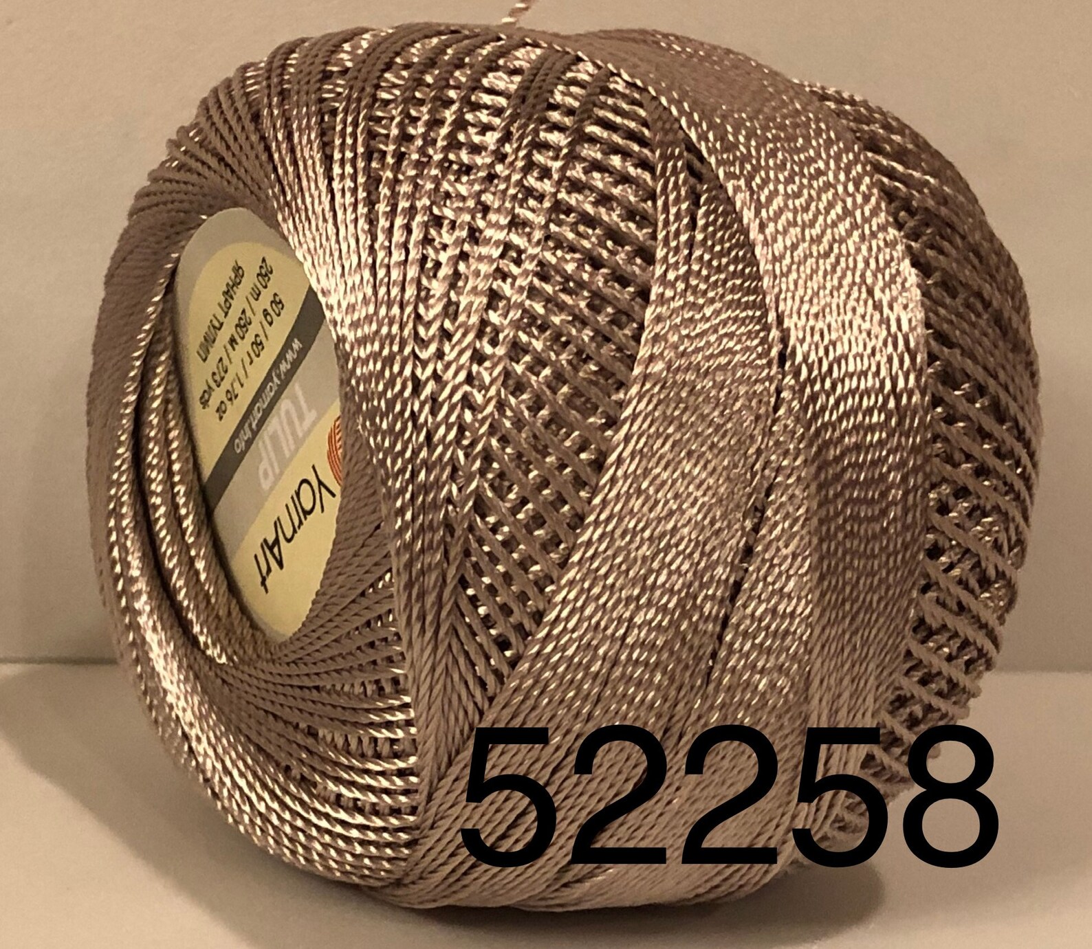 Light Camel Taupe Tulip Yarnart Microfiber Size 10 Thread - Etsy