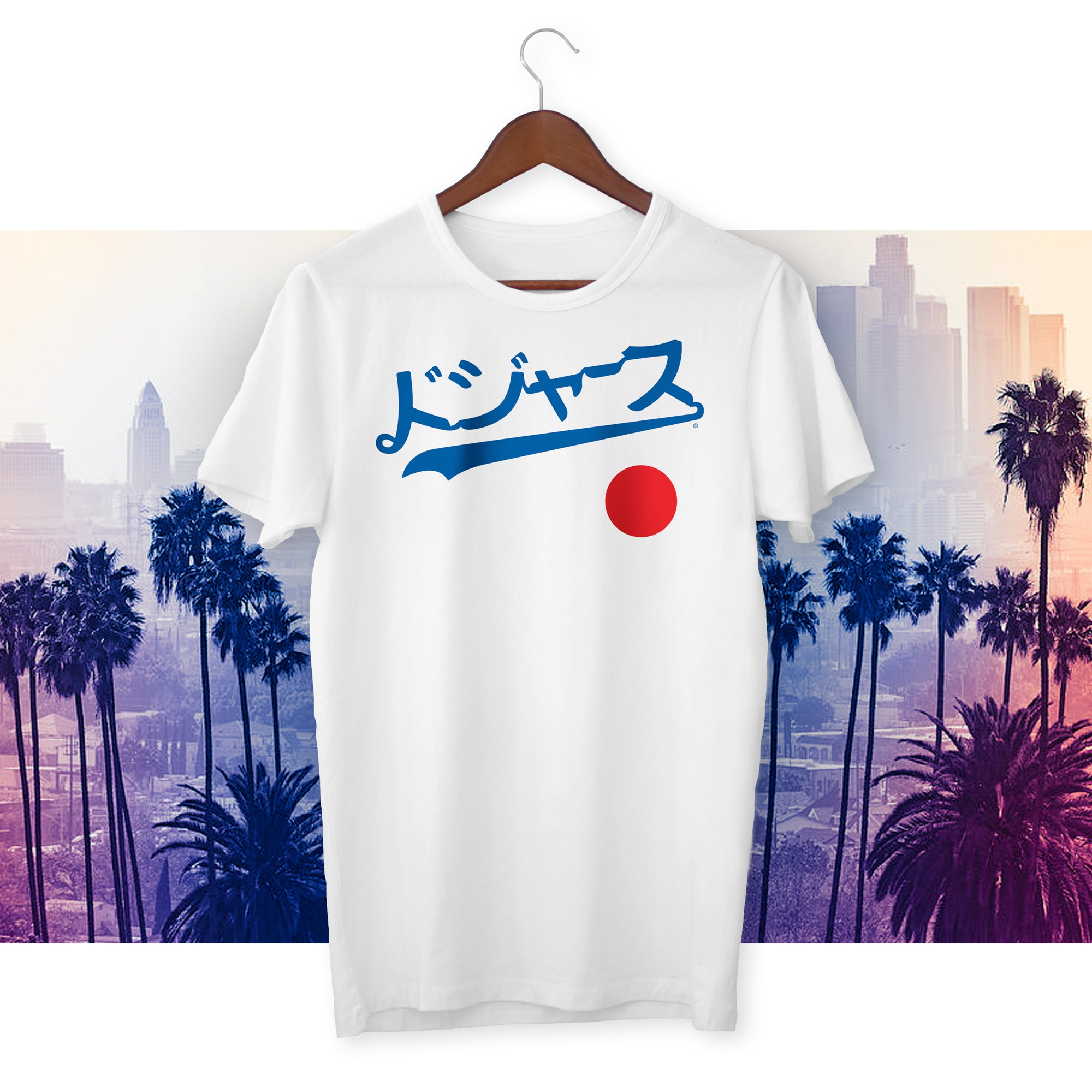 Los Angeles Japanese Baseball Fan Tee - 2024 Flag Edition - Etsy