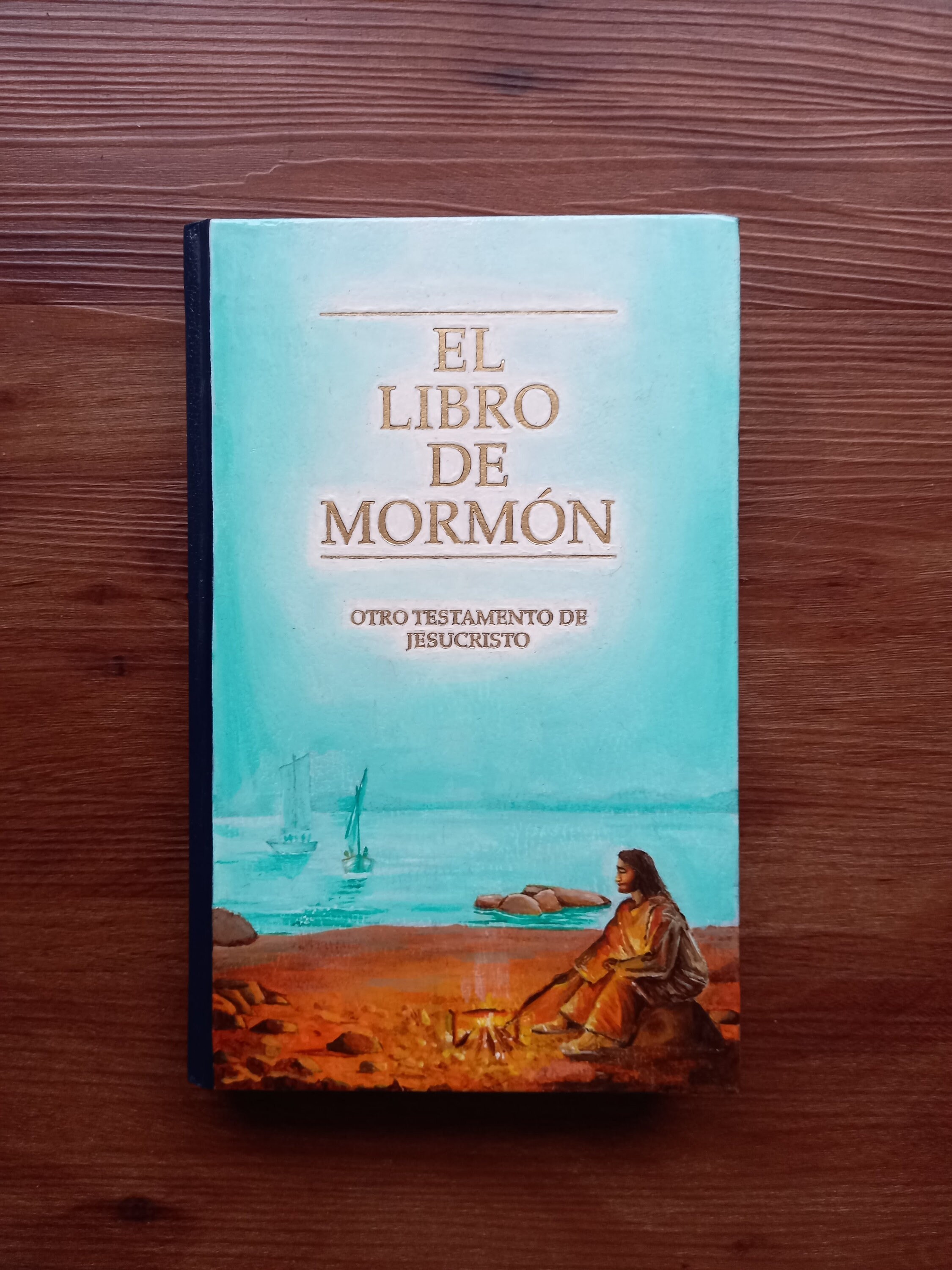 Custom Painted Book of Mormon - Front Cover Only - Etsy