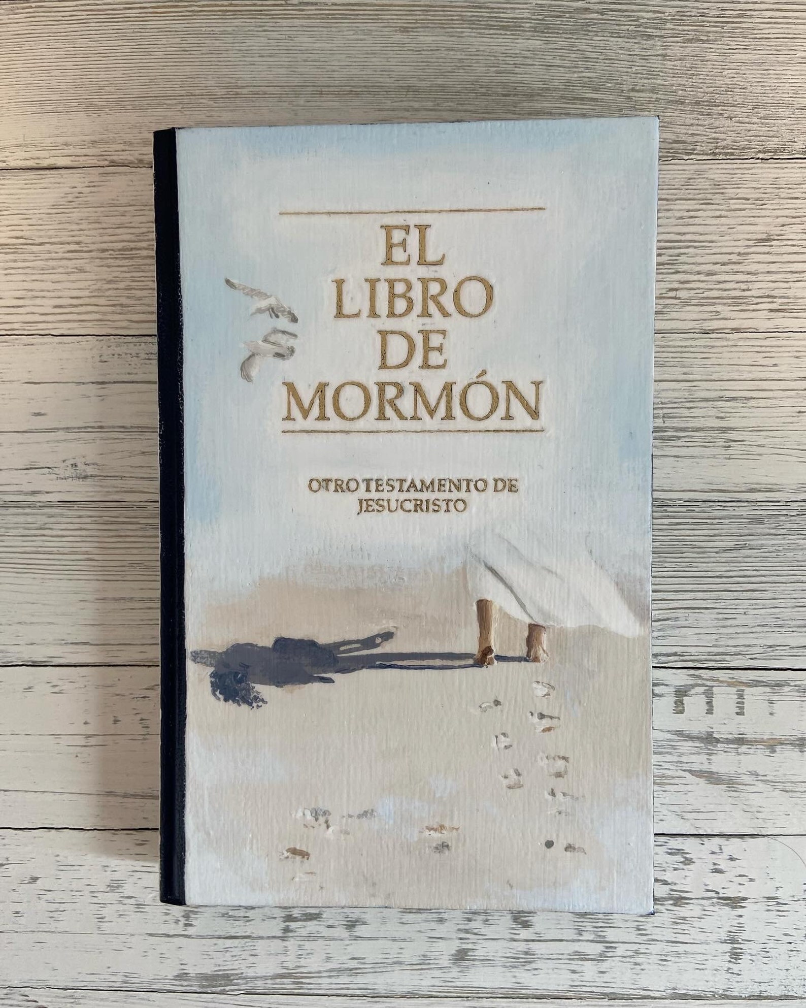 Custom Painted Book of Mormon Full Cover - Etsy