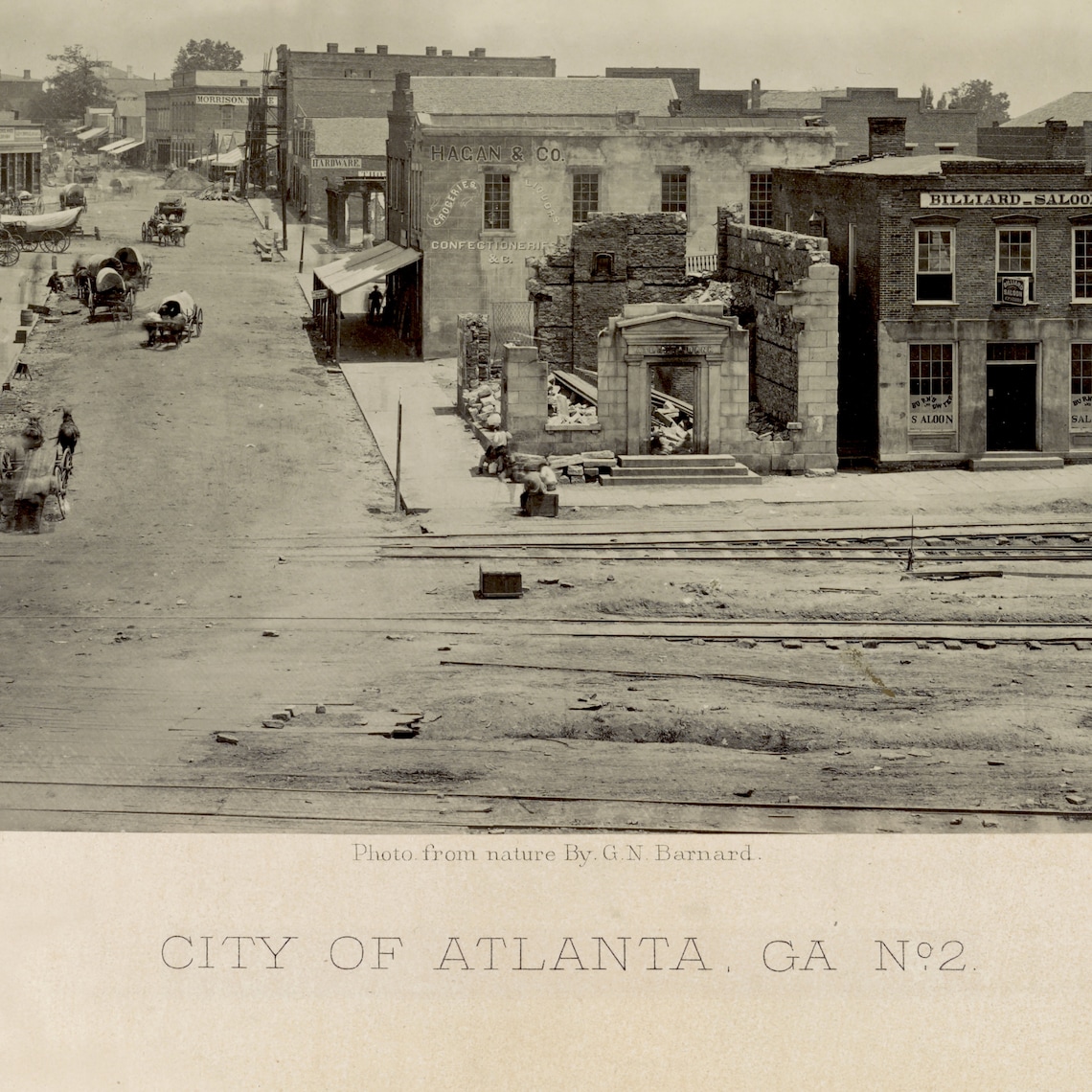 1864 Old Photograph of Atlanta Georgia Atlanta Georgia Old - Etsy