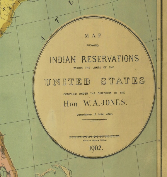 Mapa De Las Reservas Indígenas De Florida Colonias De Nueva