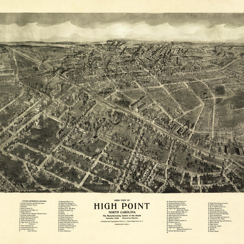 High Point North Carolina - Etsy