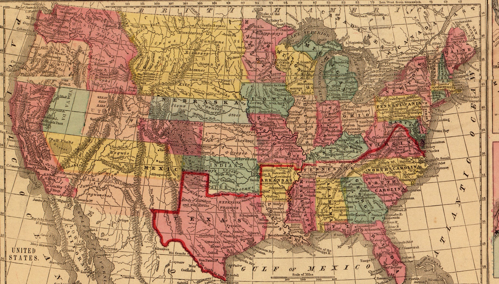 1861 Military Map Civil War Map Produced From an Old | Etsy
