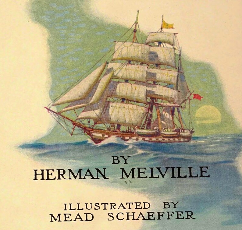 Antique Vintage Moby Dick Introduction Page Print 1922 - Etsy