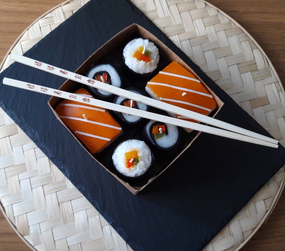 Sushi Candles - Etsy