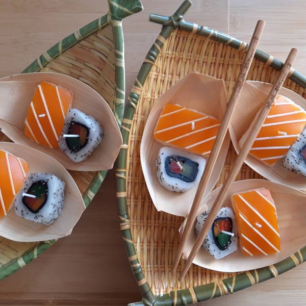 Sushi Candles - Etsy