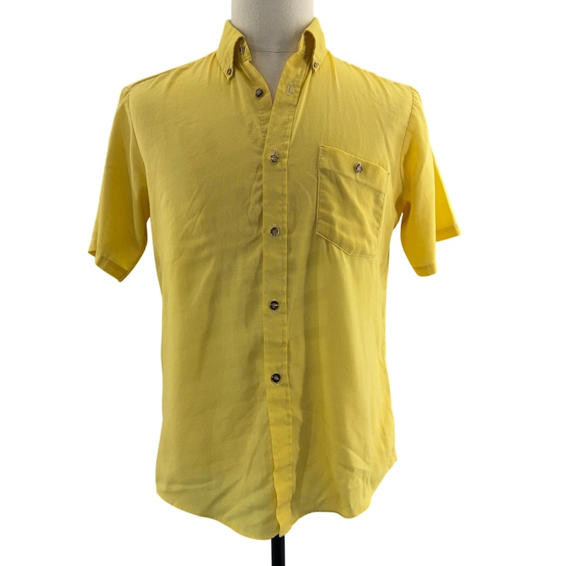 Yellow Buttondown Shirt - Etsy