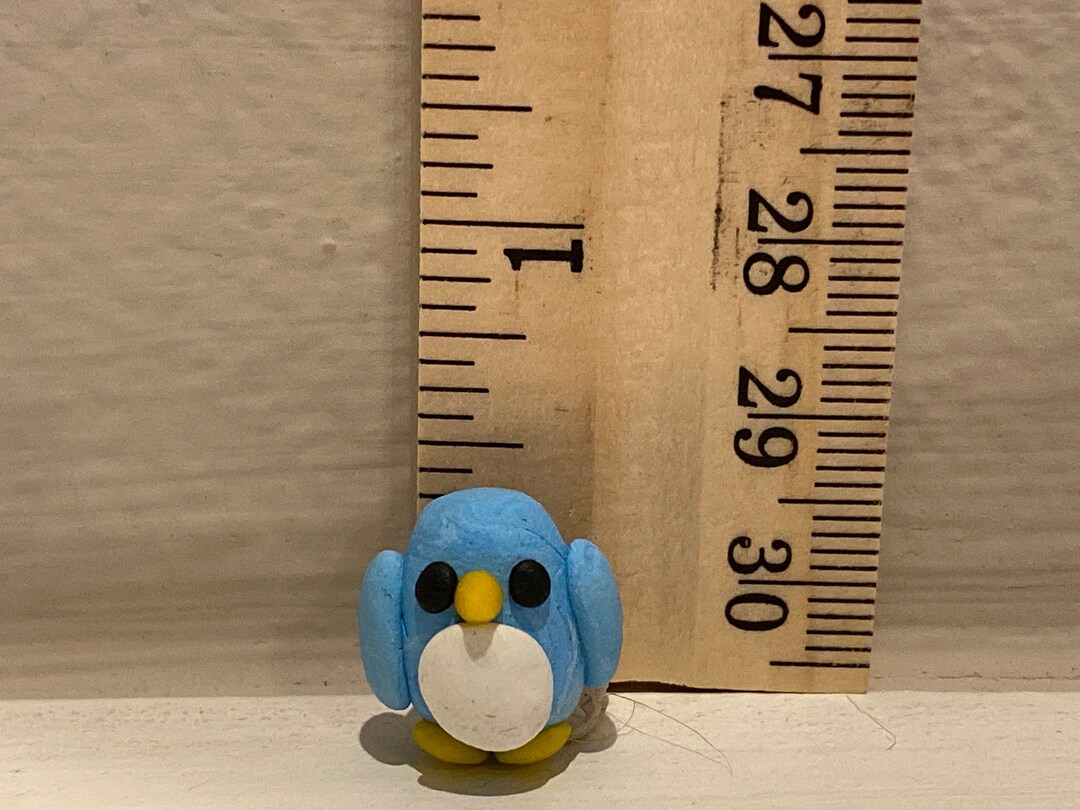 Cute Miniature Clay Penguin - Etsy