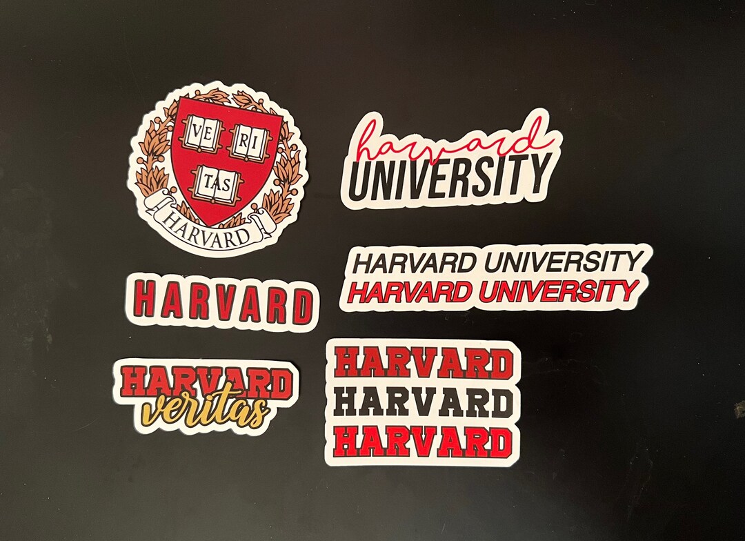 6 Harvard University Laptop Stickers - Etsy