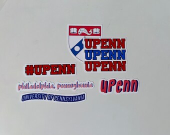 Upenn Stickers | Etsy