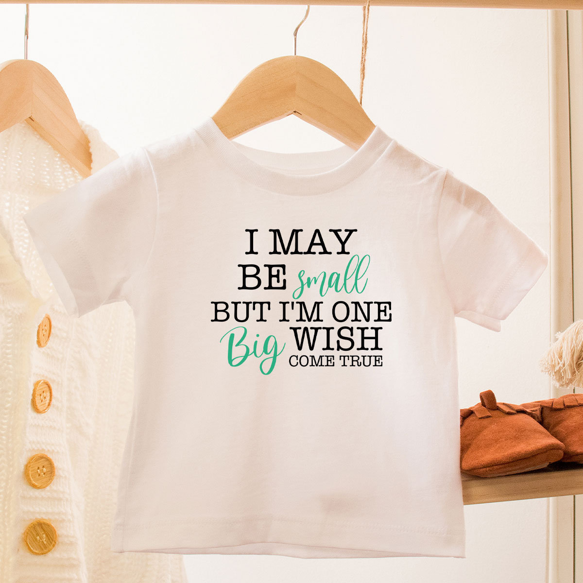I May Be Small but I'm One Big Wish Come True Baby | Etsy
