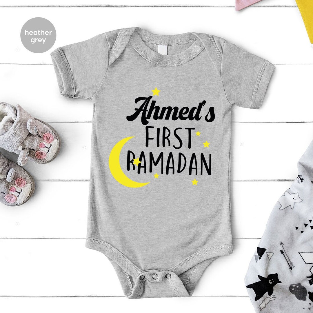 Custom Ramadan Onesie®, Faith Toddler Shirt, Personalized Muslim ...