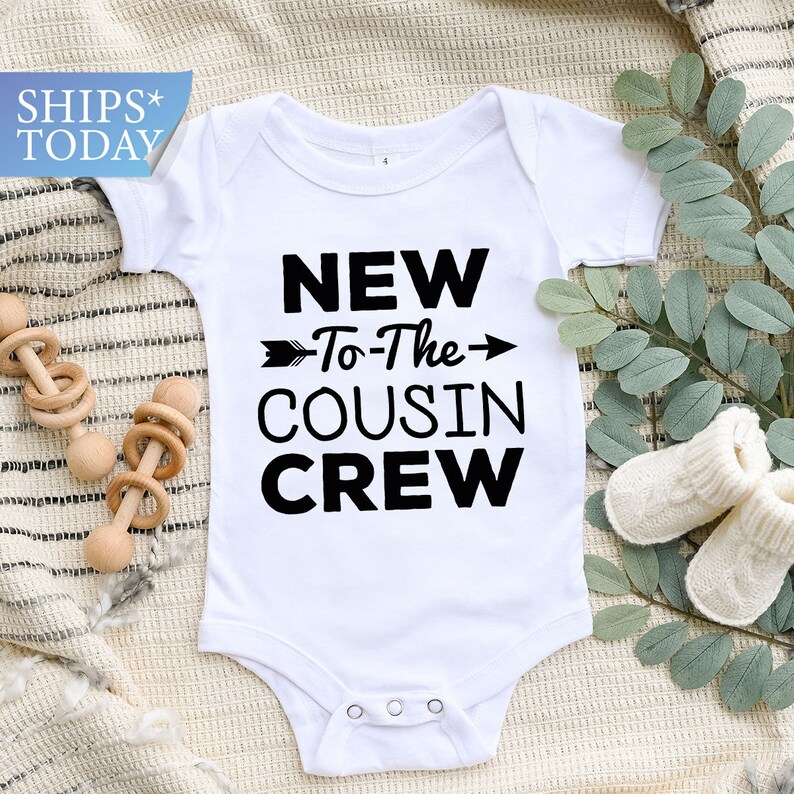 Cousin Crew Onesie® New to the Cousin Crew Onesie® Cute - Etsy