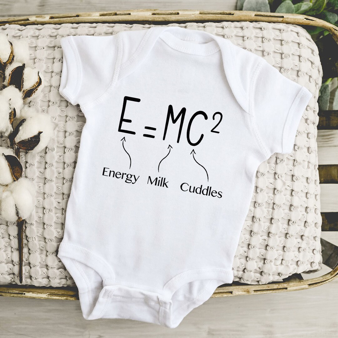 EMC2 Onesies® Science Bodysuit Funny Baby Clothes Geek - Etsy