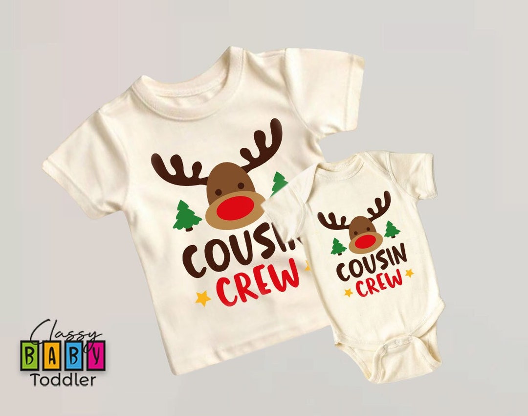 Cousin Crew Onesie®, Cousin Crew Bodysuit, Cute Cousin Baby Onesie®, Christmas Cousin Crew ...
