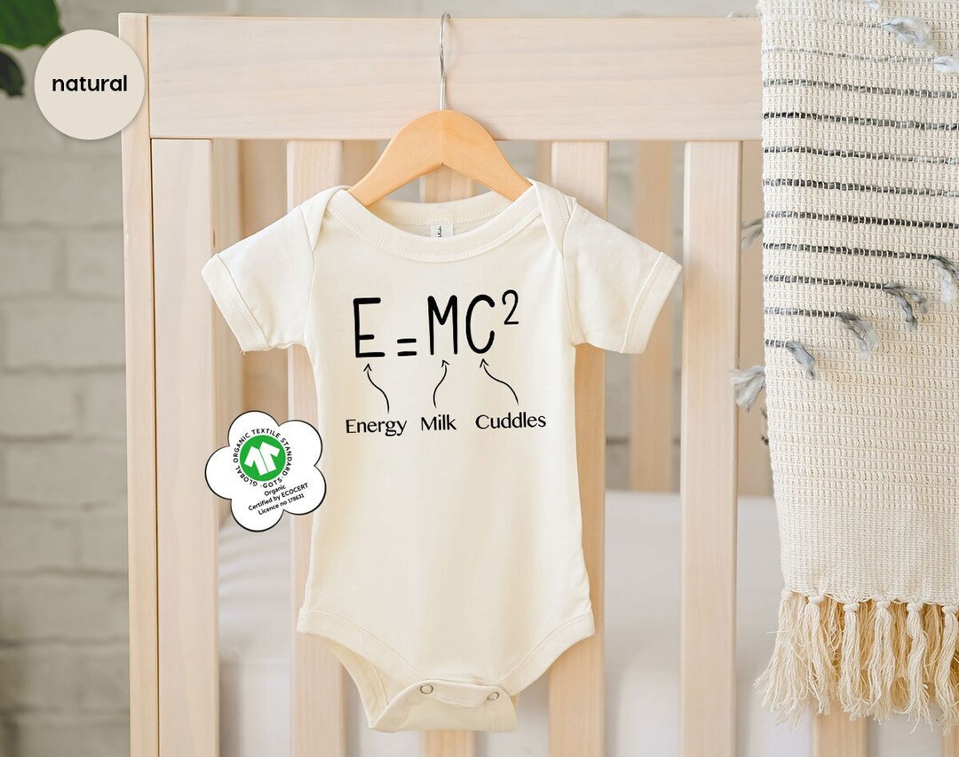 E=MC2 Onesies®, Science Baby Bodysuit, Funny Baby Clothes, Baby Boy ...