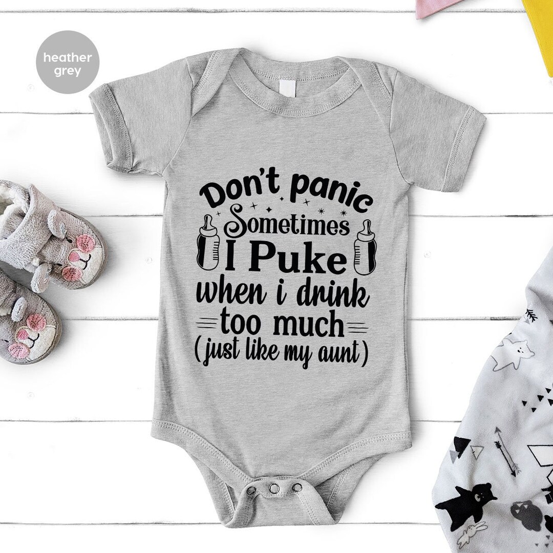 Sarcastic Newborn Baby Onesie®, Funny Aunt Nephew Baby Bodysuit, Baby ...