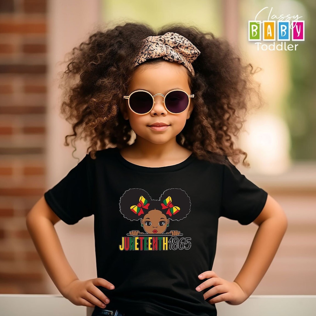 Juneteenth Bodysuit, Independence Day Onesie®, Black Toddler Girl Shirt ...