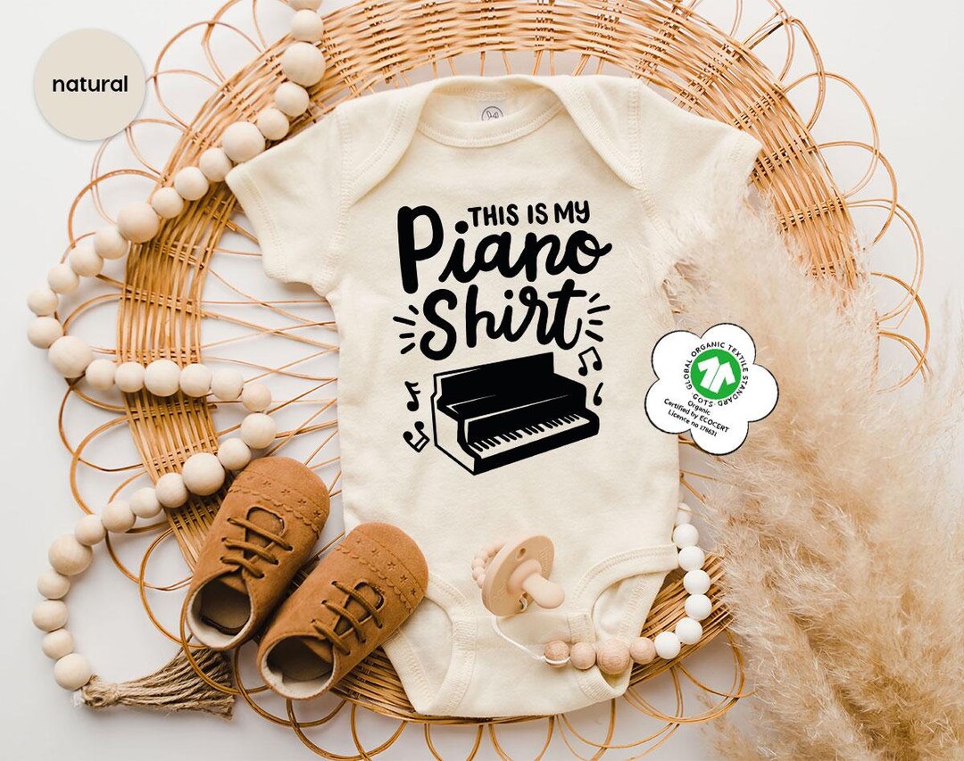 Pianist Baby Onesie®, Cute Musician Bodysuit, Music Lover Baby Bodysuit ...