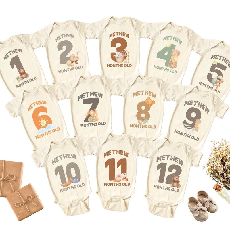 Personalised Milestone Vest - Etsy