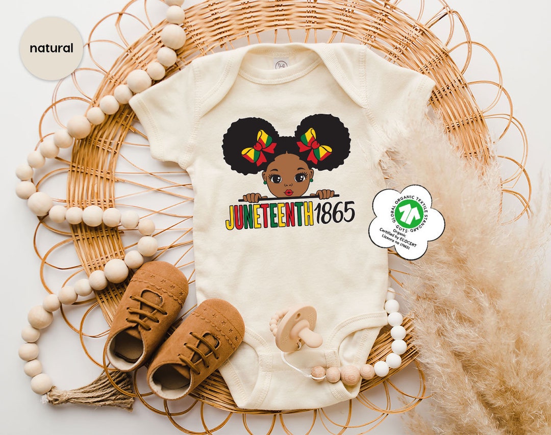 Juneteenth Bodysuit, Independence Day Onesie®, Black Toddler Girl Shirt ...