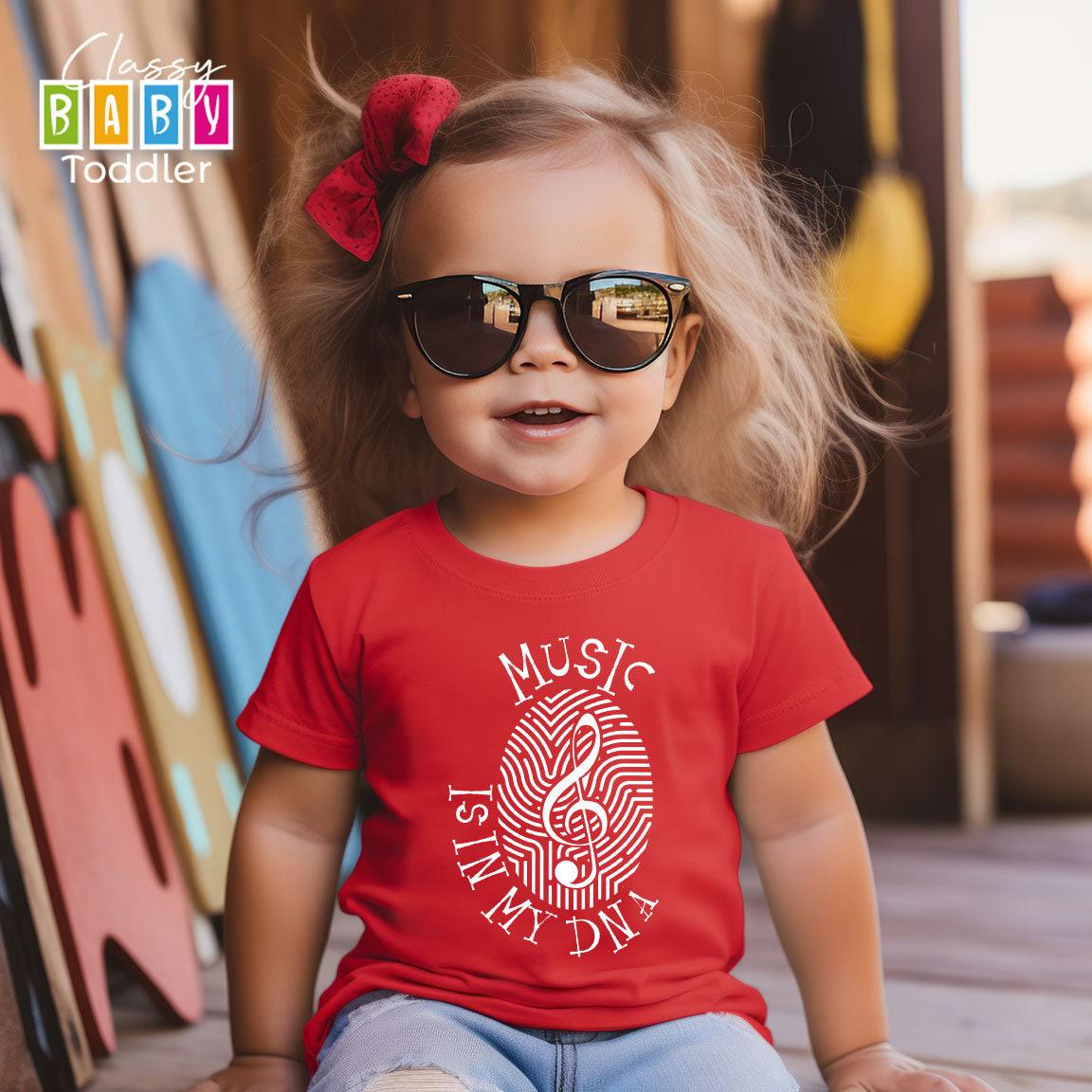 Music in My DNA Baby Onesie®, Cute Musician Bodysuit, Music Lover Baby ...