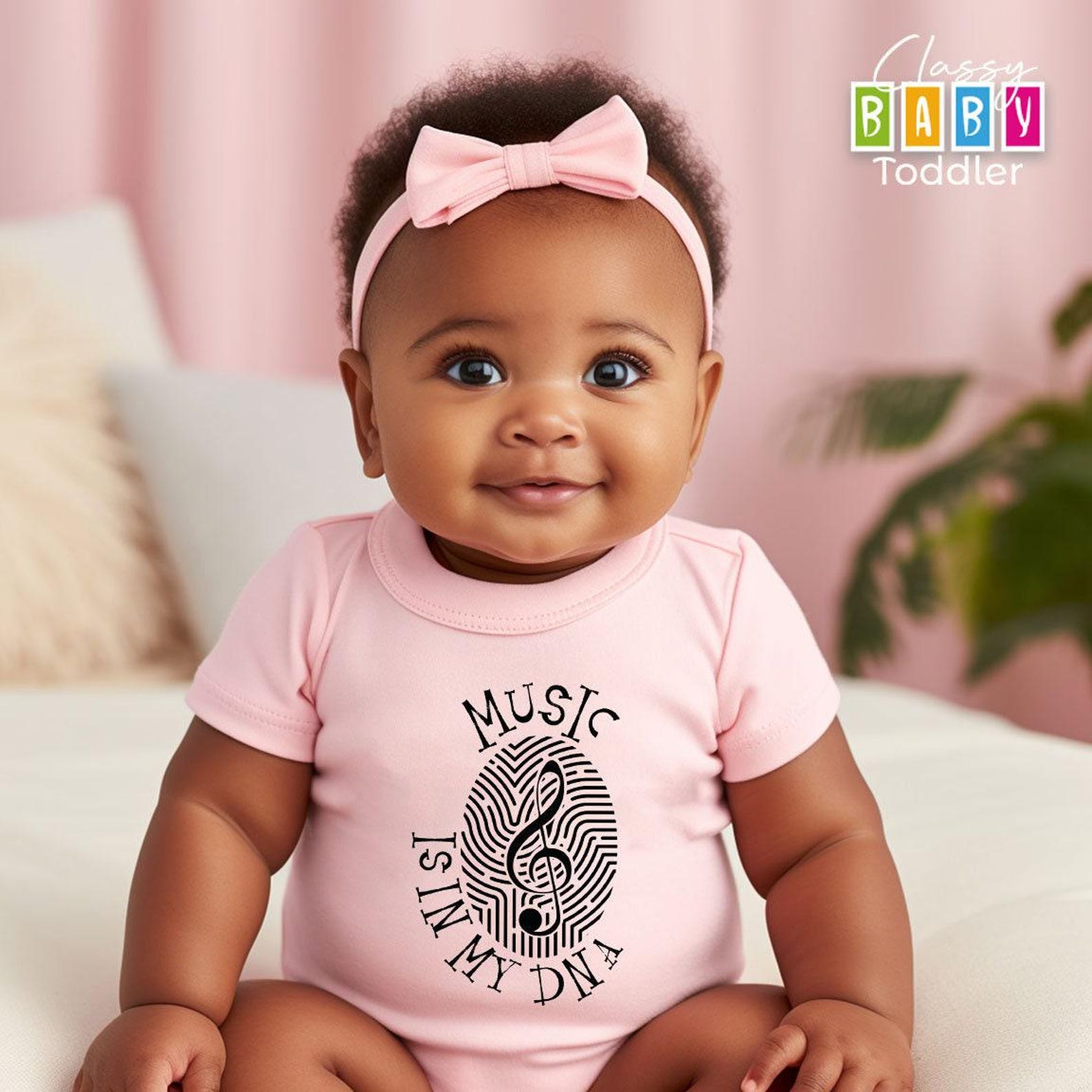 Music in My DNA Baby Onesie®, Cute Musician Bodysuit, Music Lover Baby ...
