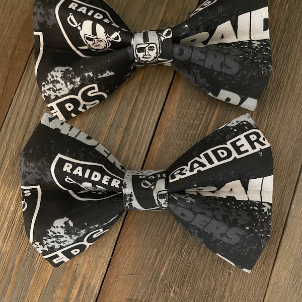 Raiders Bows - Etsy