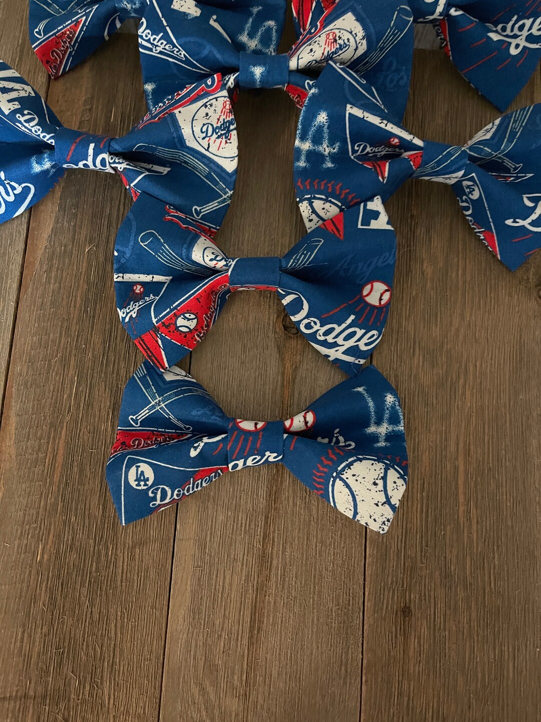LA Dodgers Bow Tie , Pet Bow Tie, Prom Bow Tie, Wedding, Special Events ...