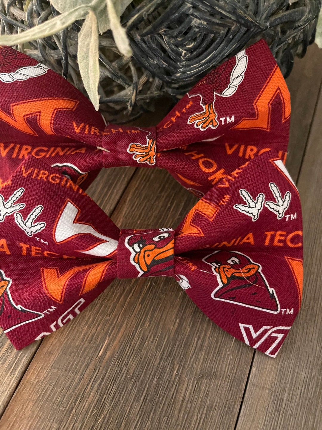 Bow Tie, Virginia Tech Bow Ties, Hair Bows, Mens Bow Ties, Pet Bow Ties ...