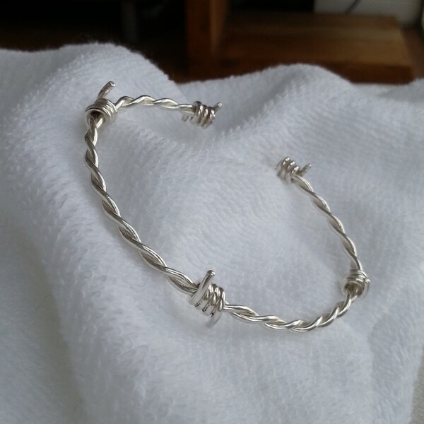 Barbed Wire Bracelet - Etsy