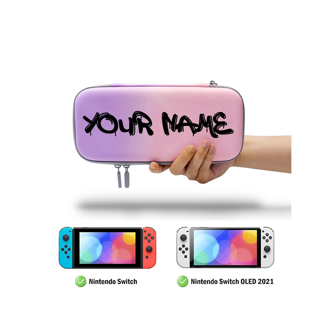 Personalized Switch Case for Nintendo Switch OLED, Accessories Travel ...