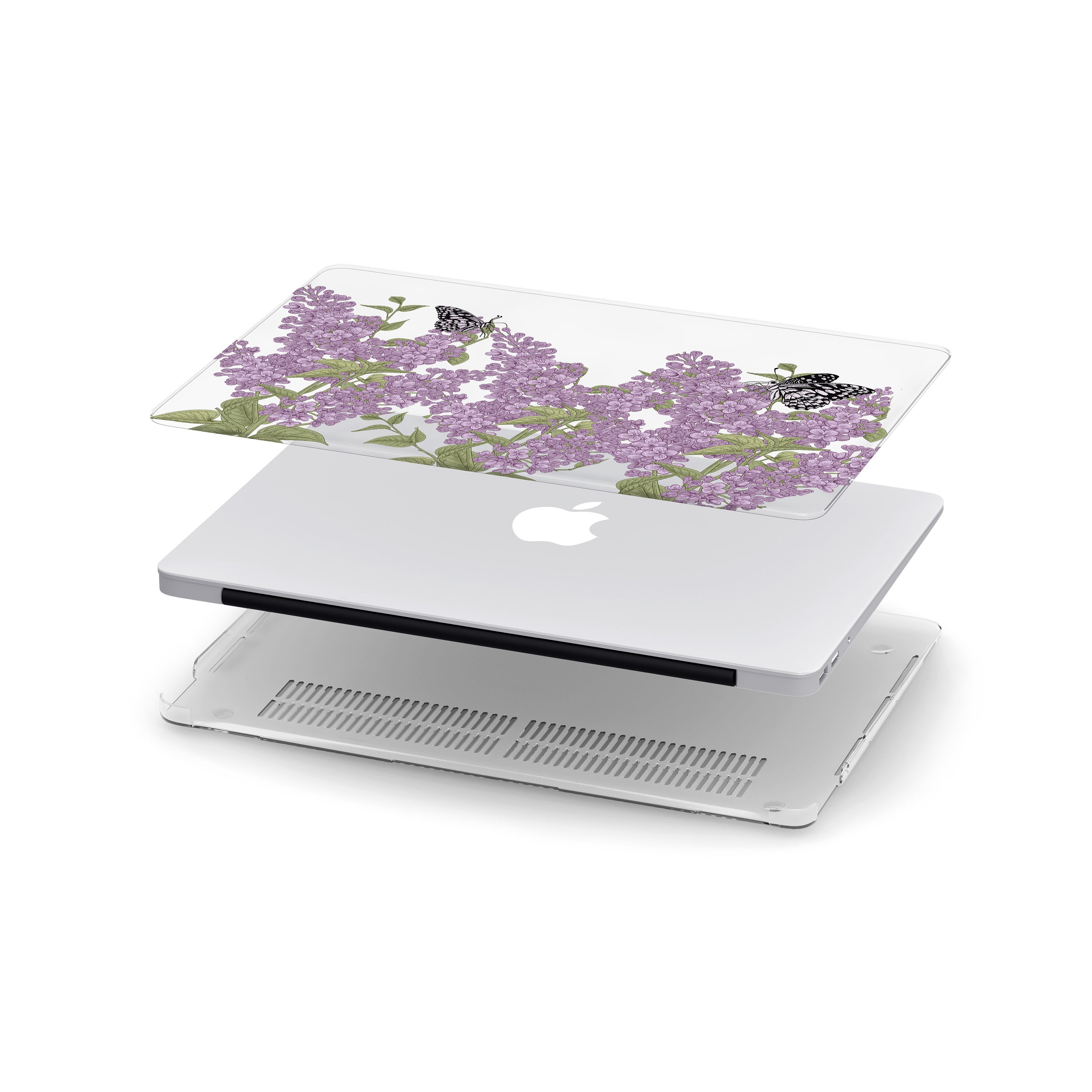 Lilac Case for MacBook PRO 14 M2 2023 Spring Flower MacBook Air 13 Case ...
