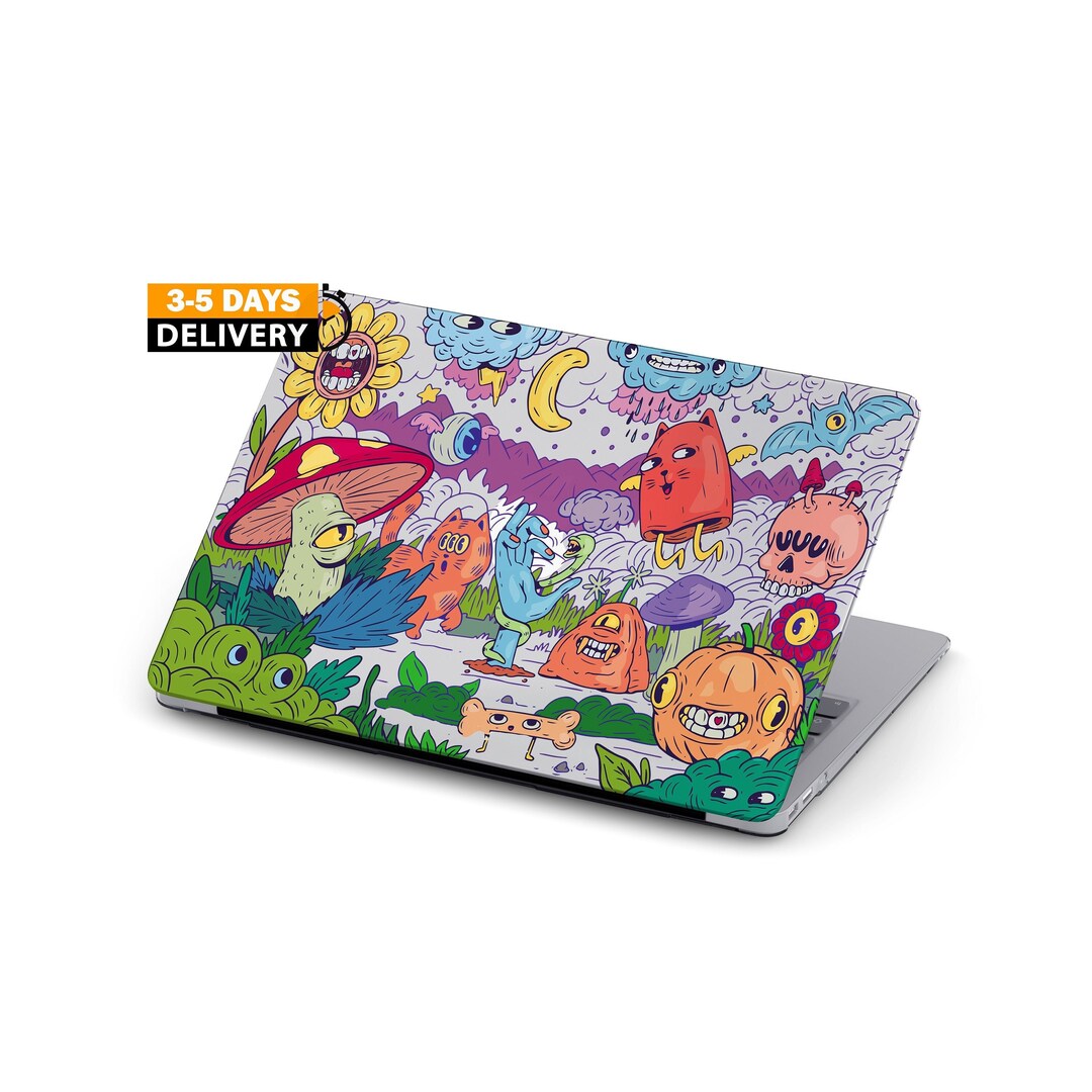 Graffiti Monsters Case for MacBook Air 15 M2 2023 MacBook Air 13 M2 ...