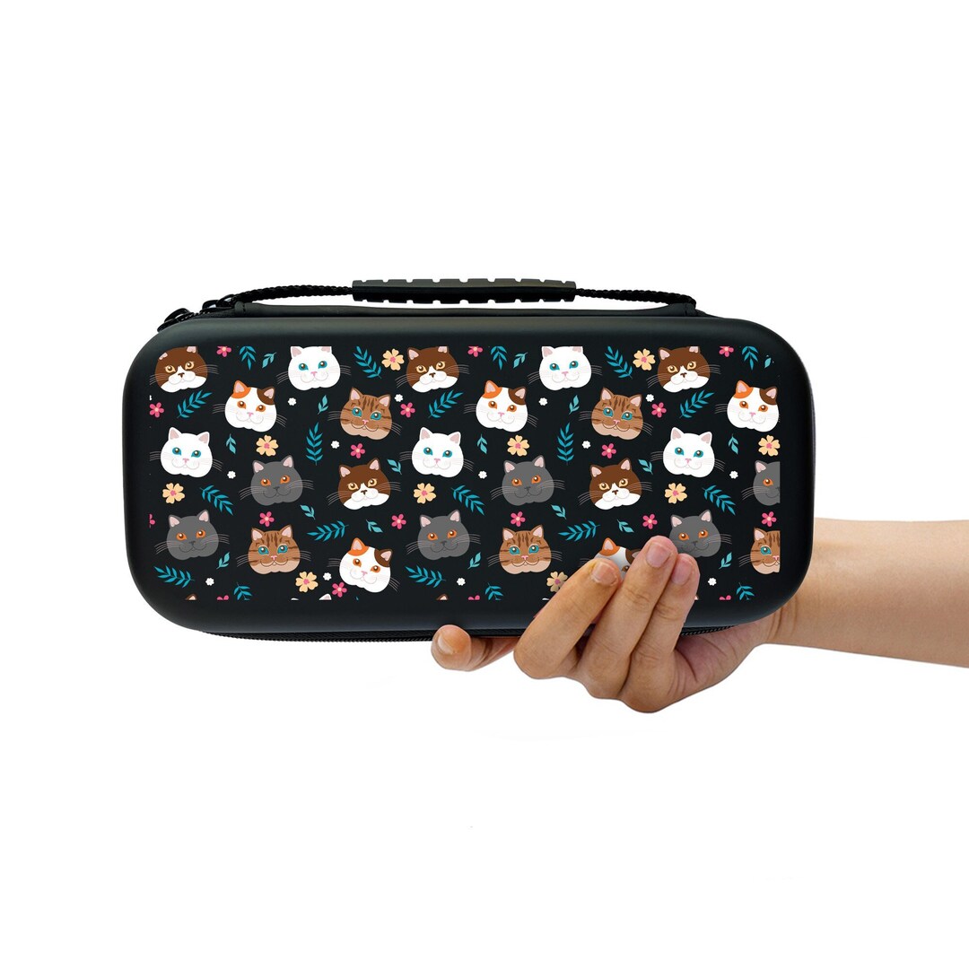 Cat Switch Carrying Case for Nintendo Switch 2 / Switch OLED / Switch ...