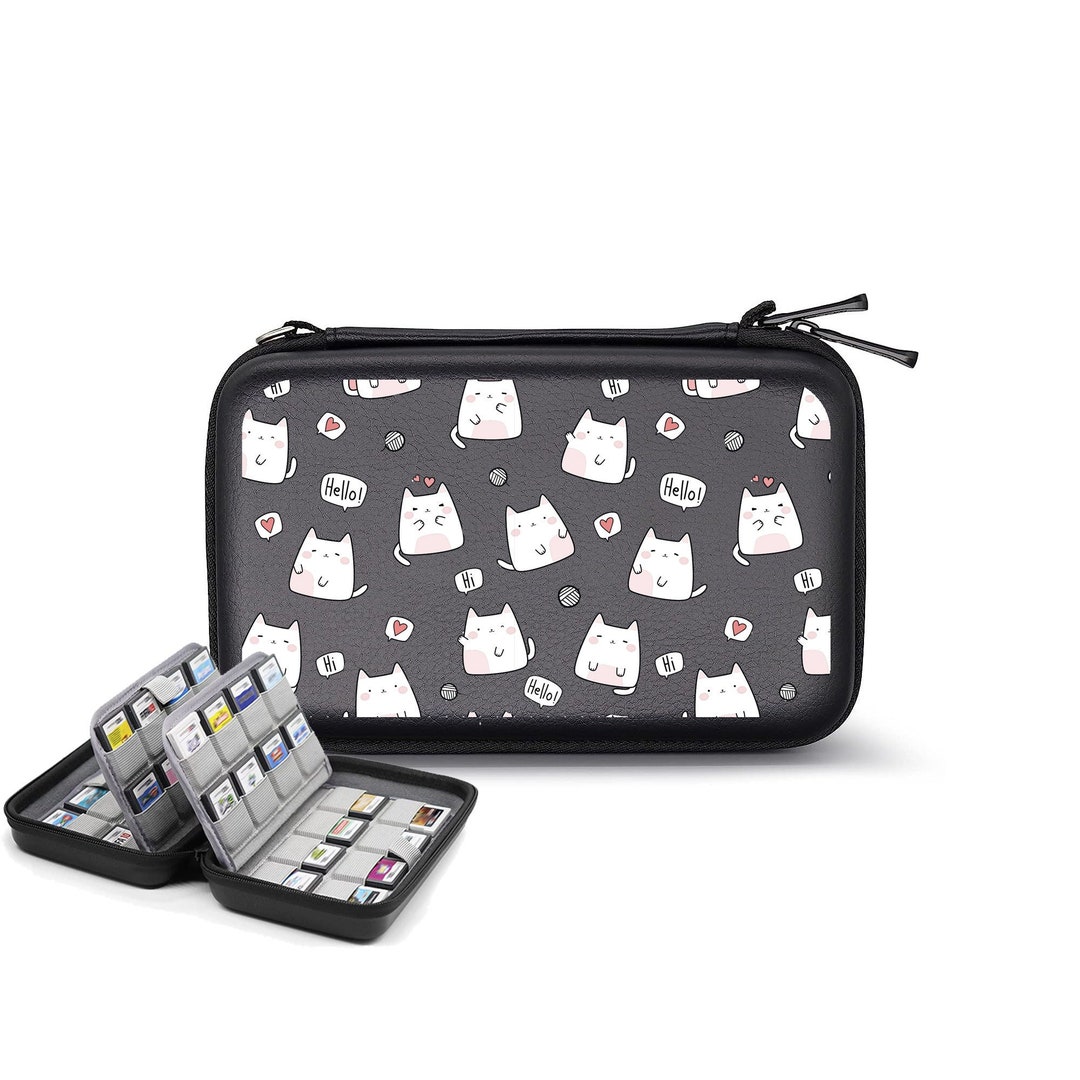 Cat Game Card Case for Nintendo 3DS 3DSXL 2DS 2DSXL DS Dsi, Love 64 ...