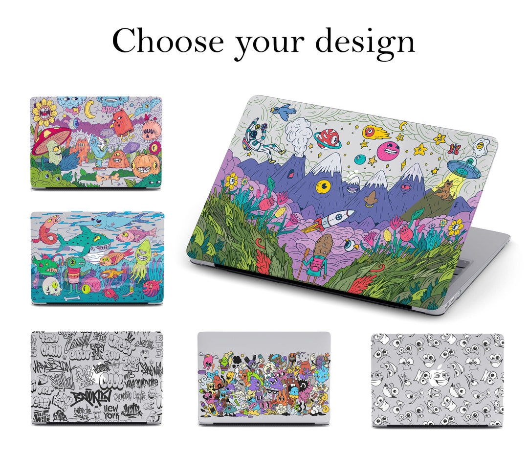 Graffiti MacBook Air 13 Case 2020 Cartoon MacBook Pro 14 Case 2021 ...