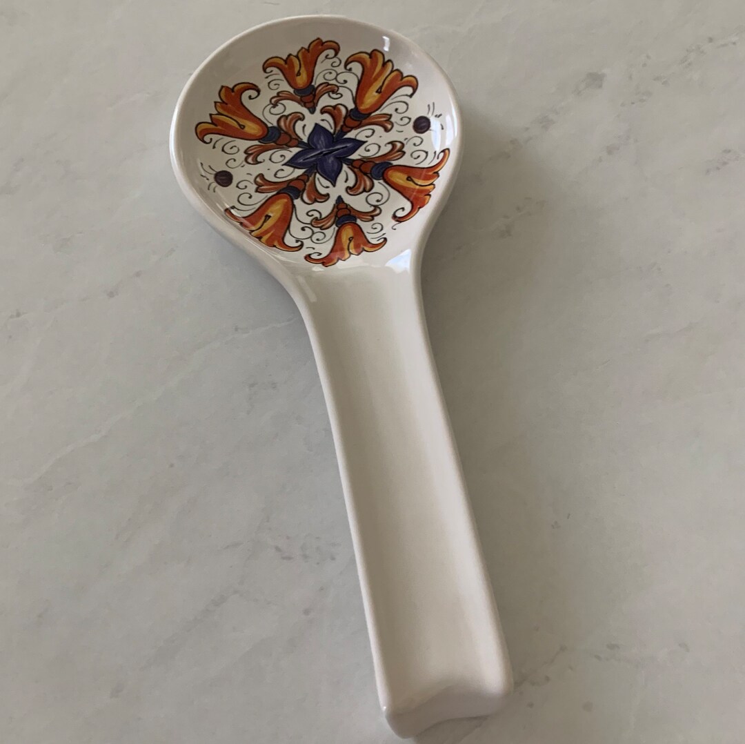 Vintage Ceramics Ceramica Cuore Spoon Rest Made in Italy - Etsy