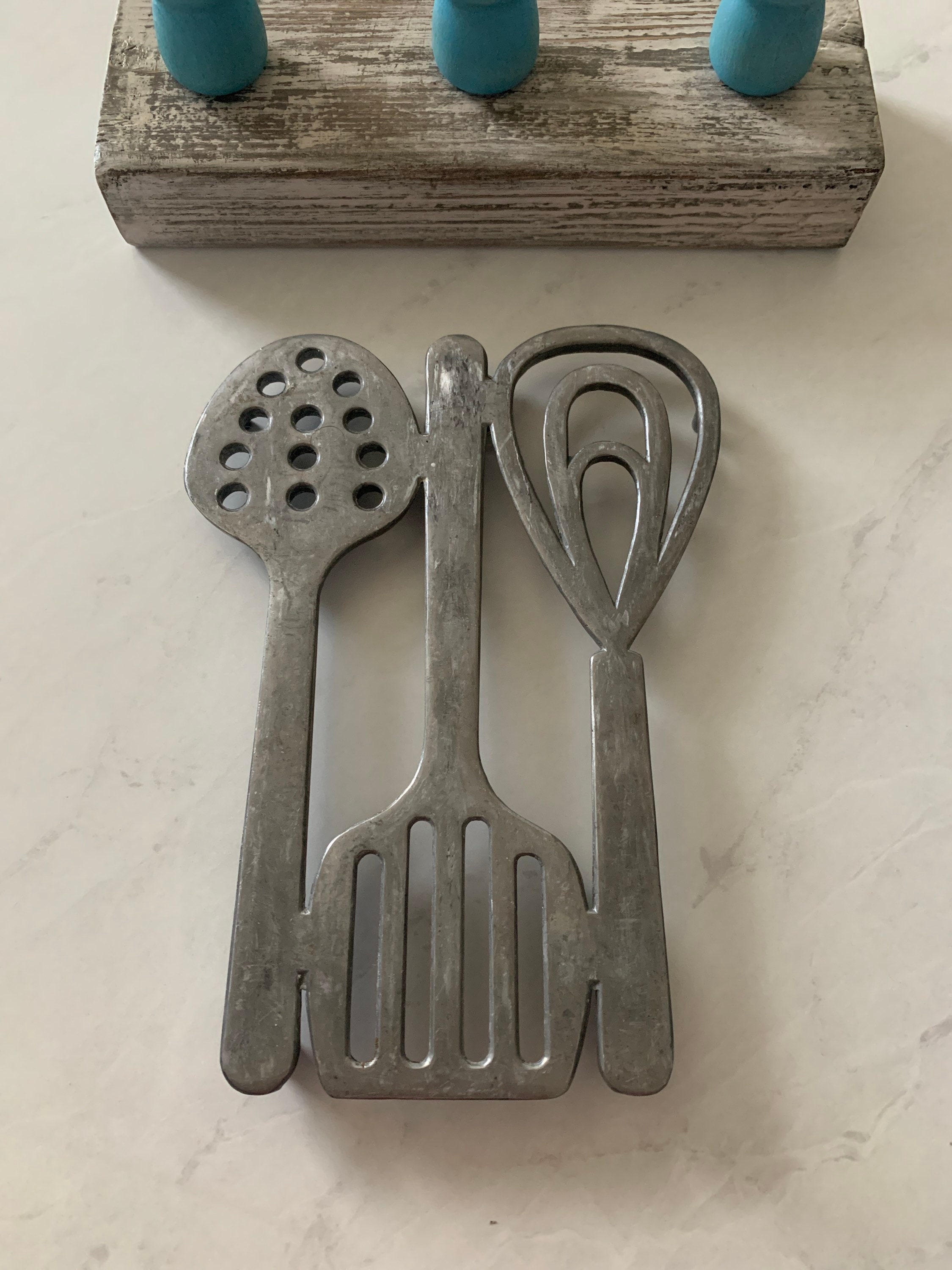 Vintage COPCO Mid Century Cast Aluminum Utensils Hanging - Etsy
