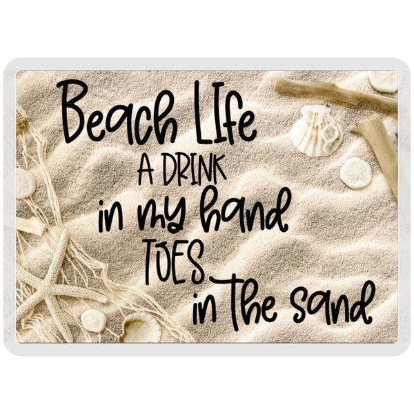 Weathered Beach Sign - Etsy