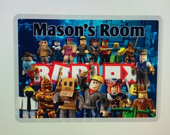 Roblox Door Sign - Etsy