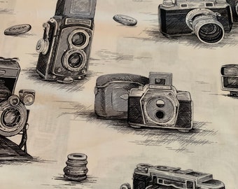 Cameras Fabric Vintage Retro Old-fashioned Victorian Film - Etsy
